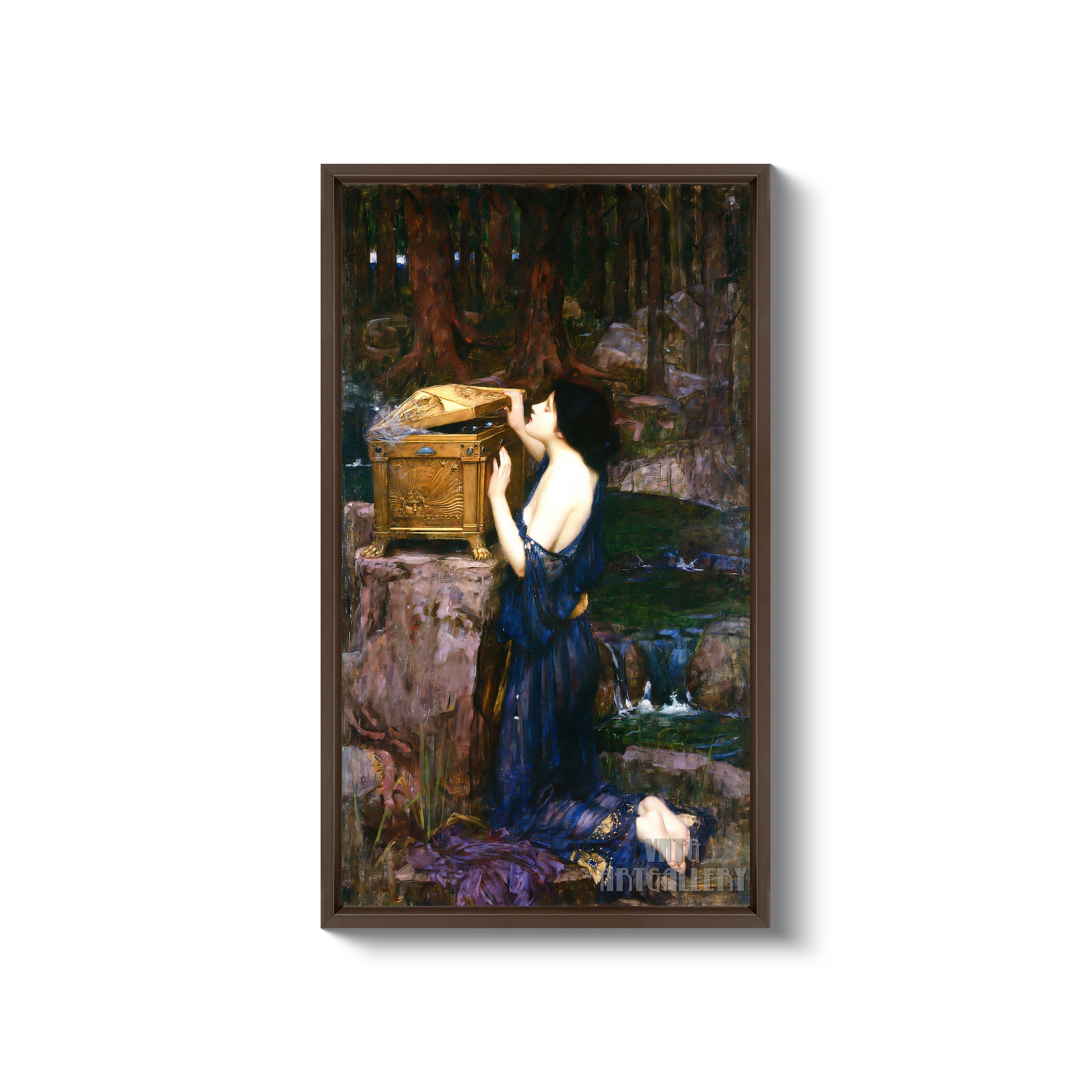 John William Waterhouse : Pandora 1896 Canvas Gallery - Etsy