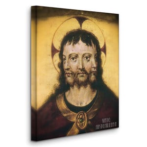 Jeronimo Cosida : Trifacial Trinity (1570) Canvas Gallery Wrapped or ...