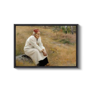 Albert Edelfelt : Larin Paraske (1893) Canvas Gallery Wrapped or Framed ...