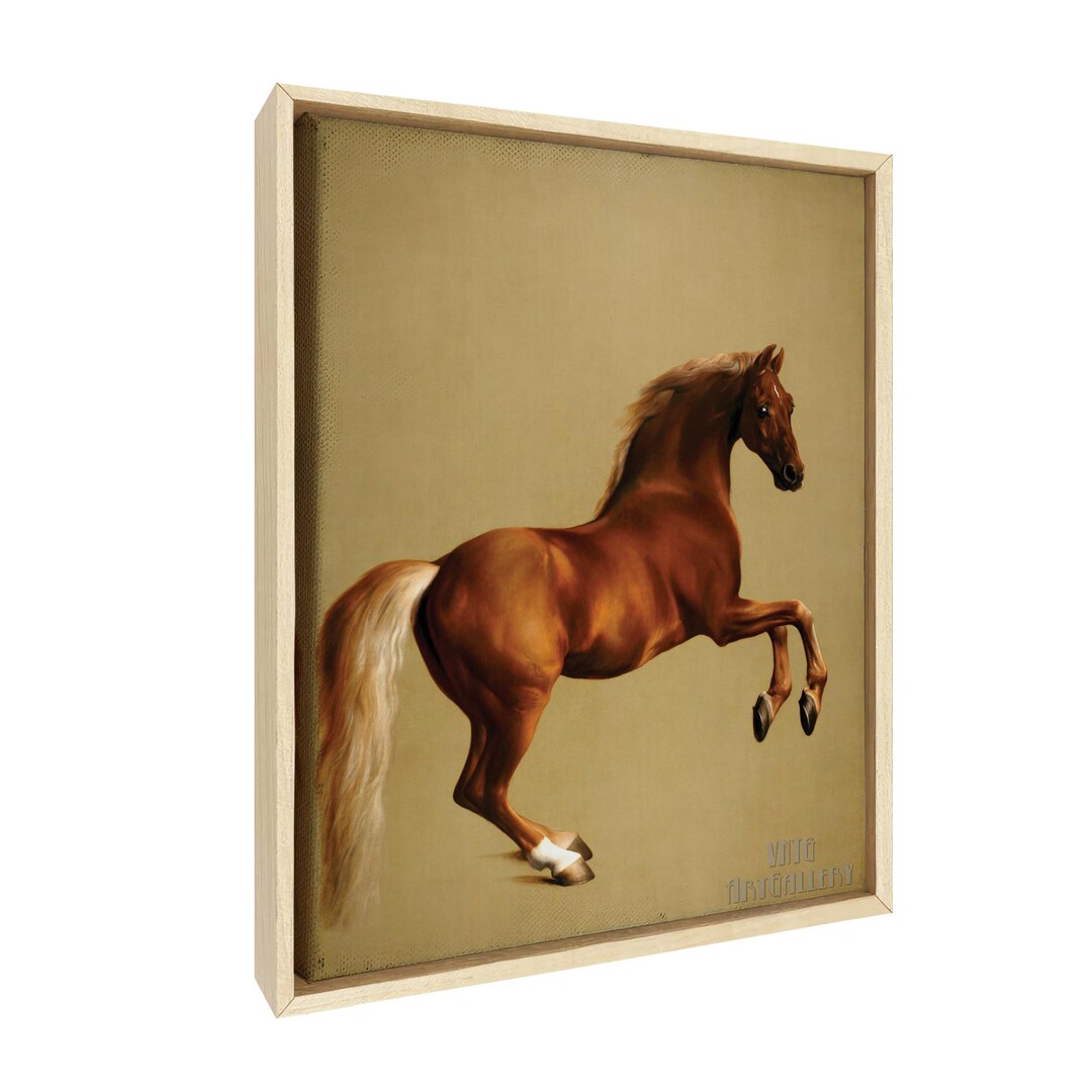 George Stubbs : Whistlejacket 1762 Canvas Gallery Wrapped or Framed ...