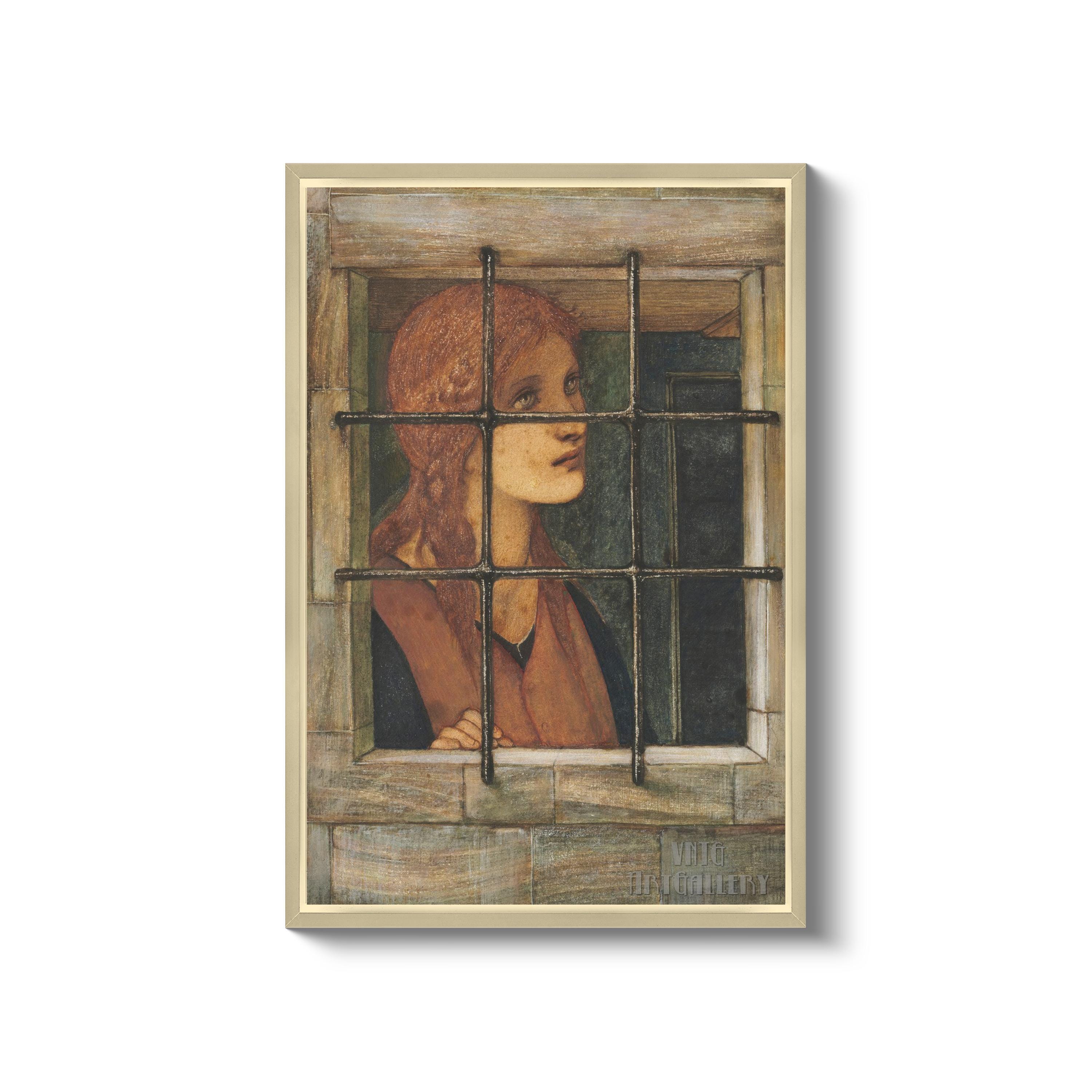 Edward Burne-jones : Danaë in the Brazen Tower (1872) Canvas Gallery ...
