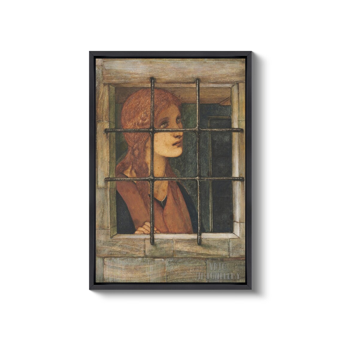 Edward Burne-jones : Danaë in the Brazen Tower (1872) Canvas Gallery ...