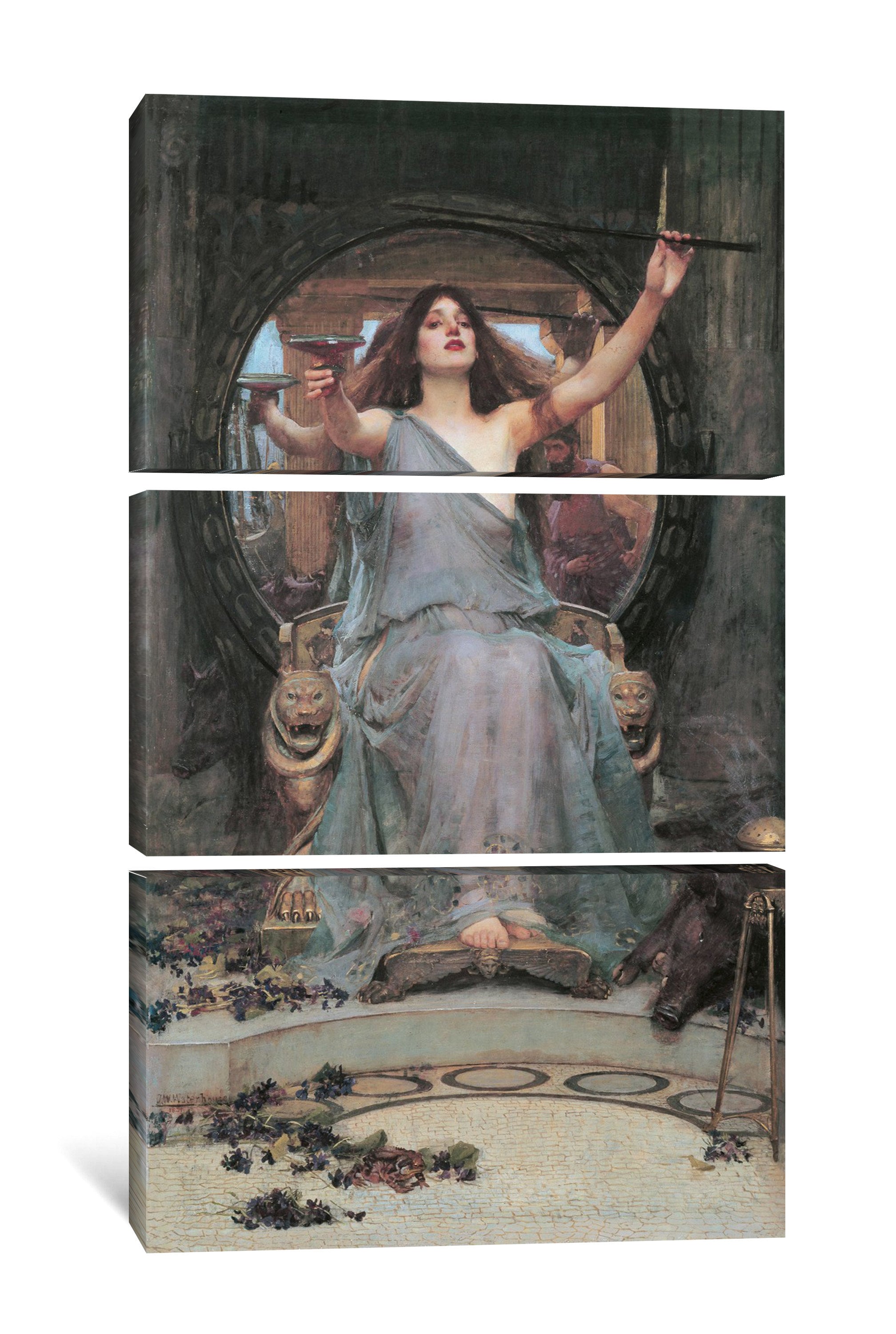 John William Waterhouse : Circe Offering the Cup to Odysseus | Etsy