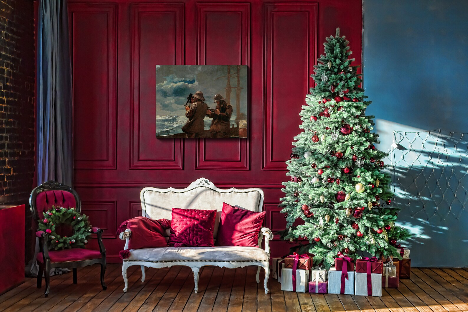 Winslow Homer : Eight Bells 1886 Canvas Gallery Wrapped or - Etsy