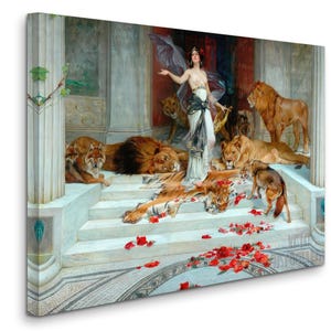 Wright Barker : Circe (1889) Canvas Gallery Wrapped or Framed Giclee ...