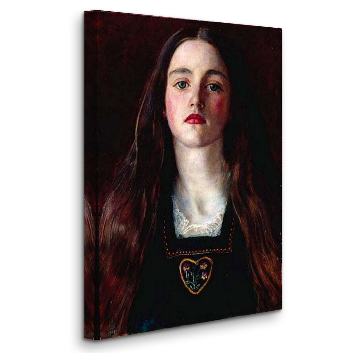 John Everett Millais Portrait of Sophie Gray 1857 Canvas | Etsy