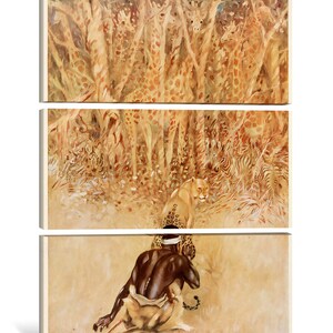 Joseph M. Gleeson : How the Leopard Got His Spots 1912 Canvas Gallery ...