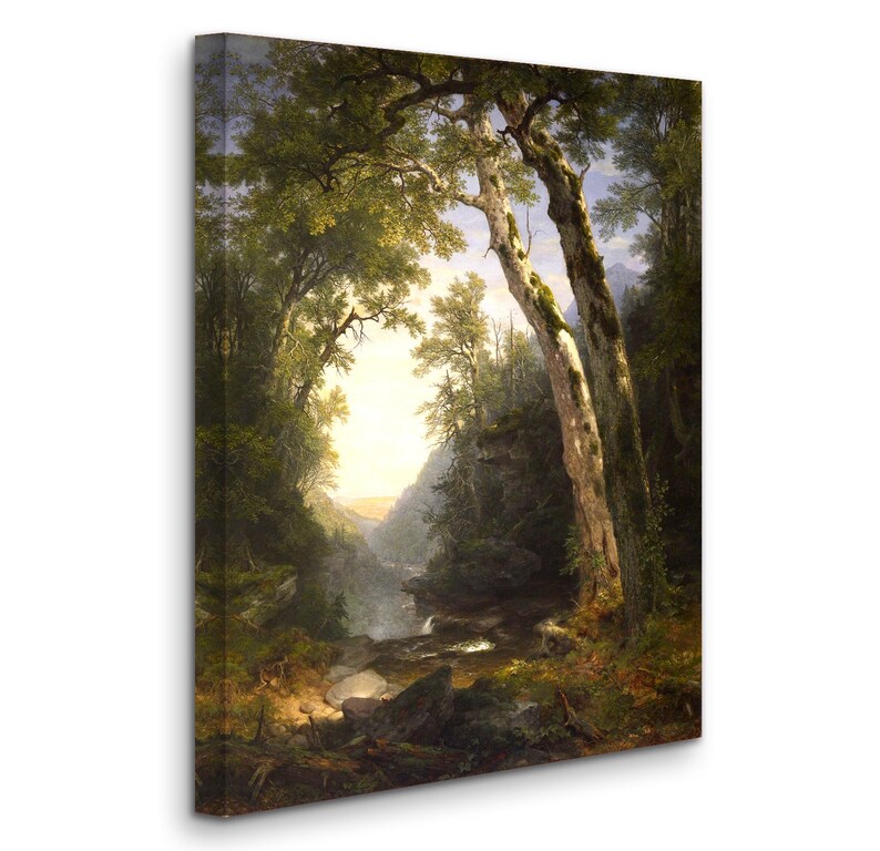 Asher Brown Durand : the Catskills 1859 Canvas Gallery - Etsy