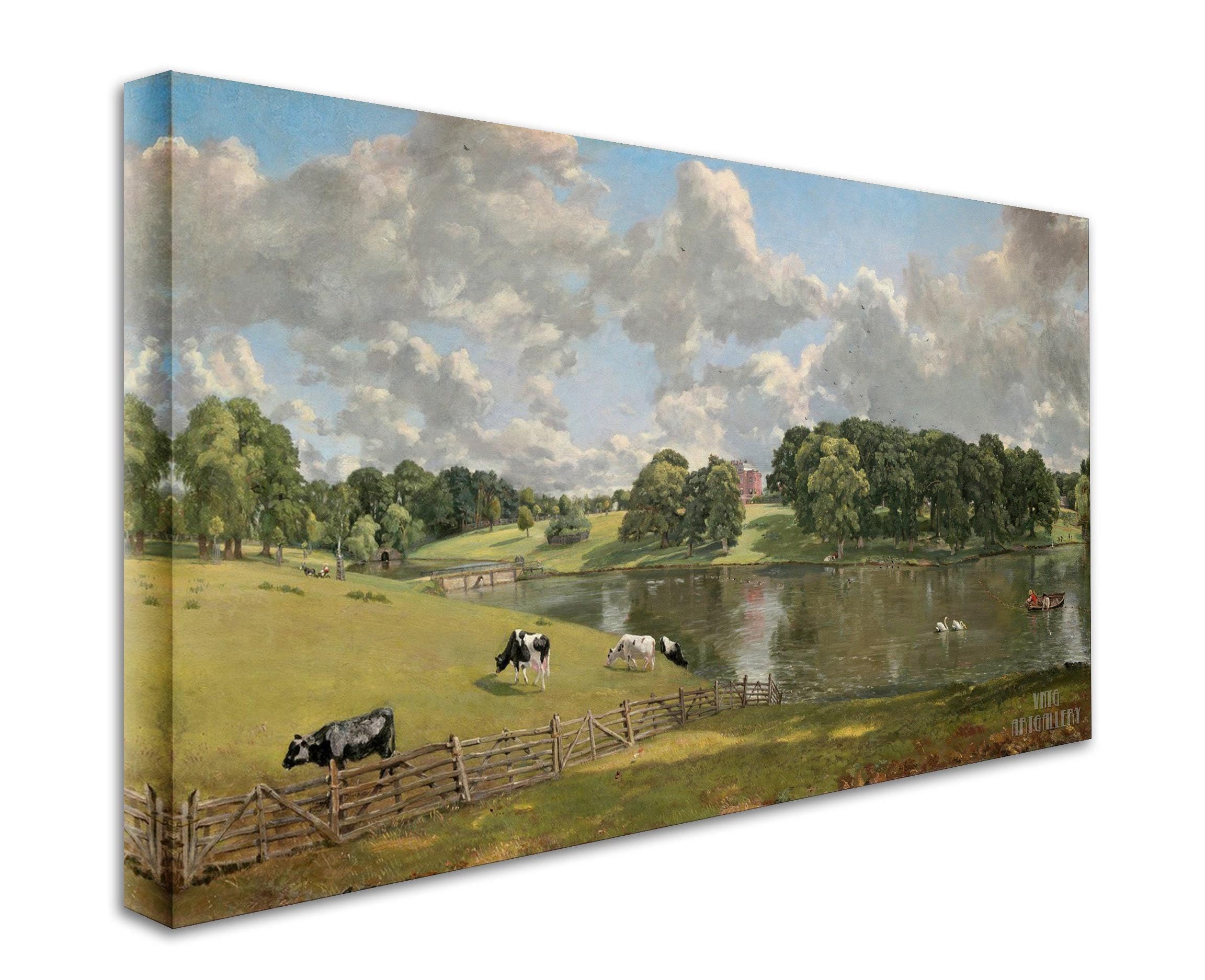 John Constable : Wivenhoe Park Essex (1816) Canvas Gallery Wrapped or ...
