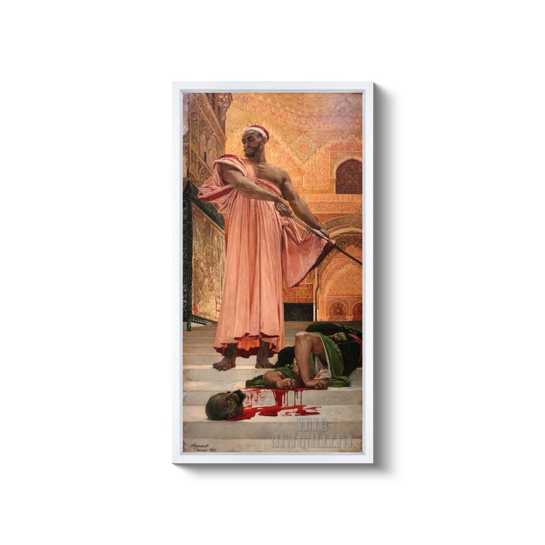Henri Regnault : Execution Without Trial 1870 Canvas Gallery - Etsy