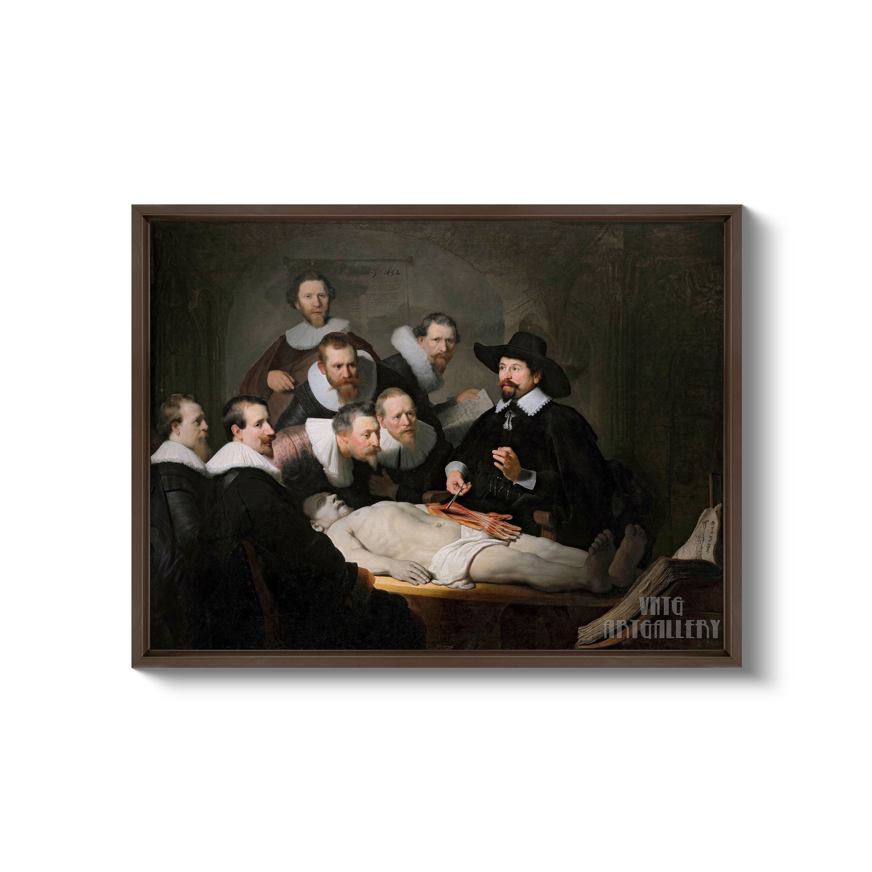 Rembrandt : the Anatomy Lesson of Dr Nicolaes Tulp 1632 - Etsy