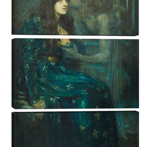 Gerald Edward Moira : the Silent Voice 1892 Canvas Gallery | Etsy