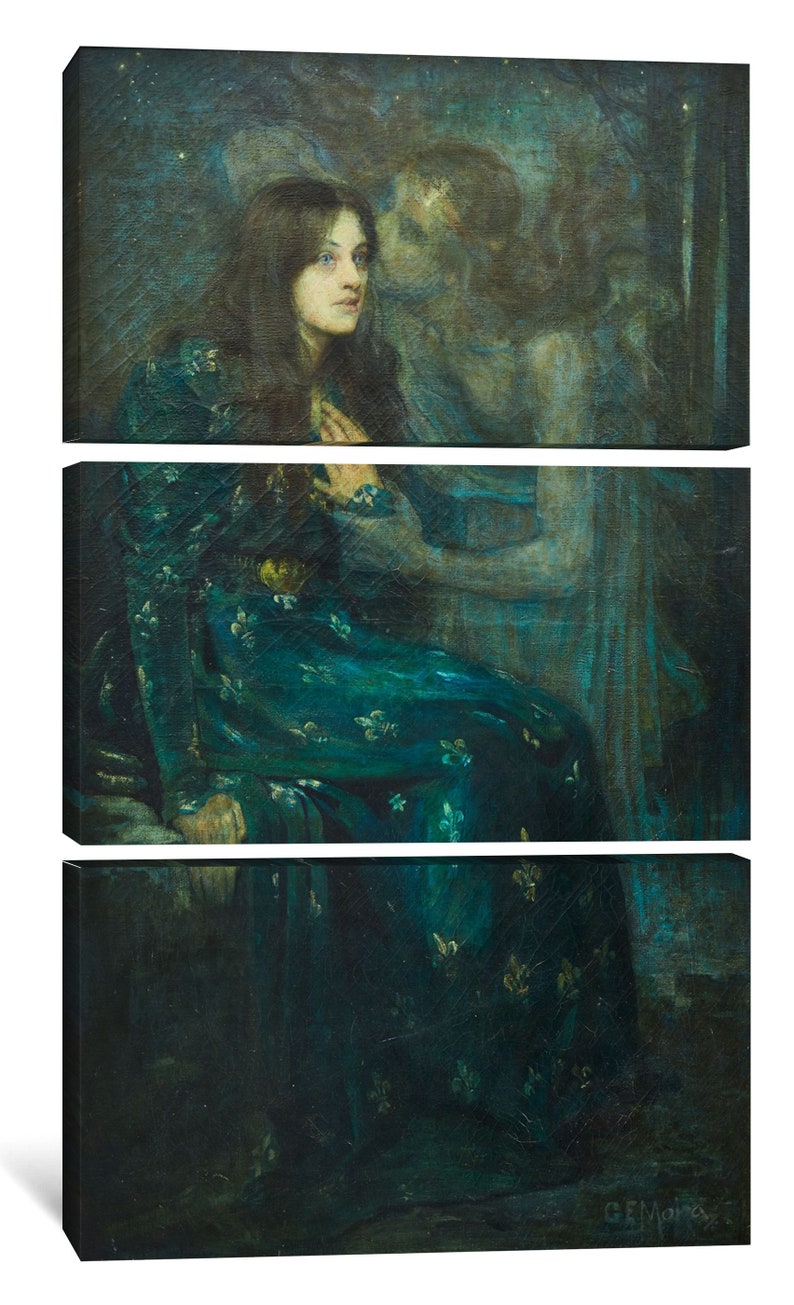 Gerald Edward Moira : the Silent Voice 1892 Canvas Gallery | Etsy