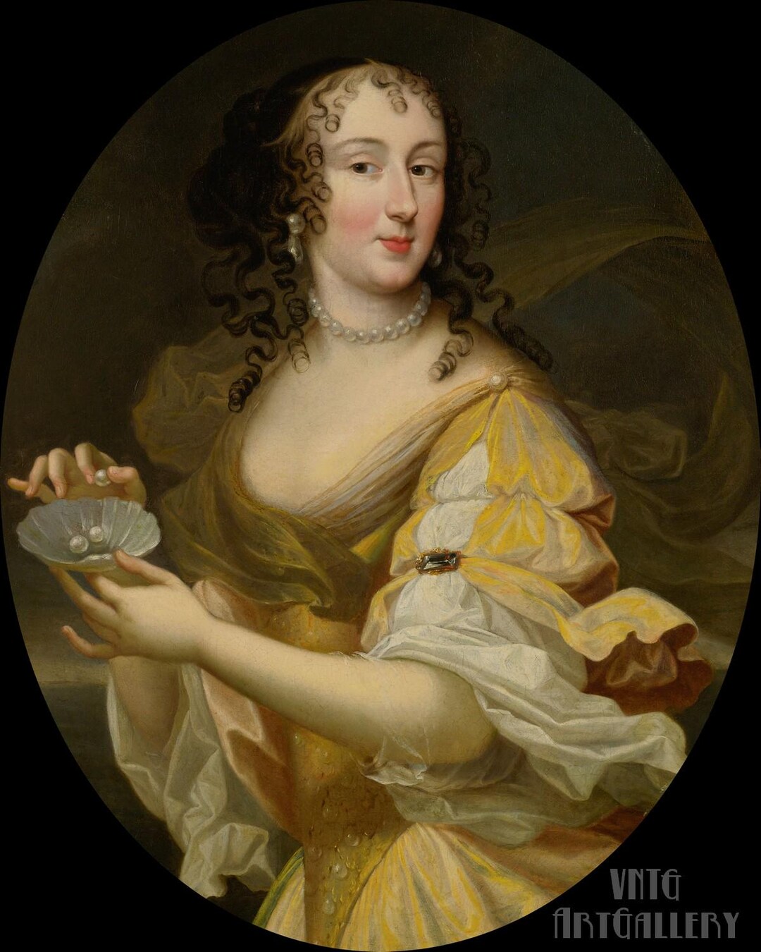 Pierre Mignard : Portrait of a Lady in Allegorical Guise (17th Century ...