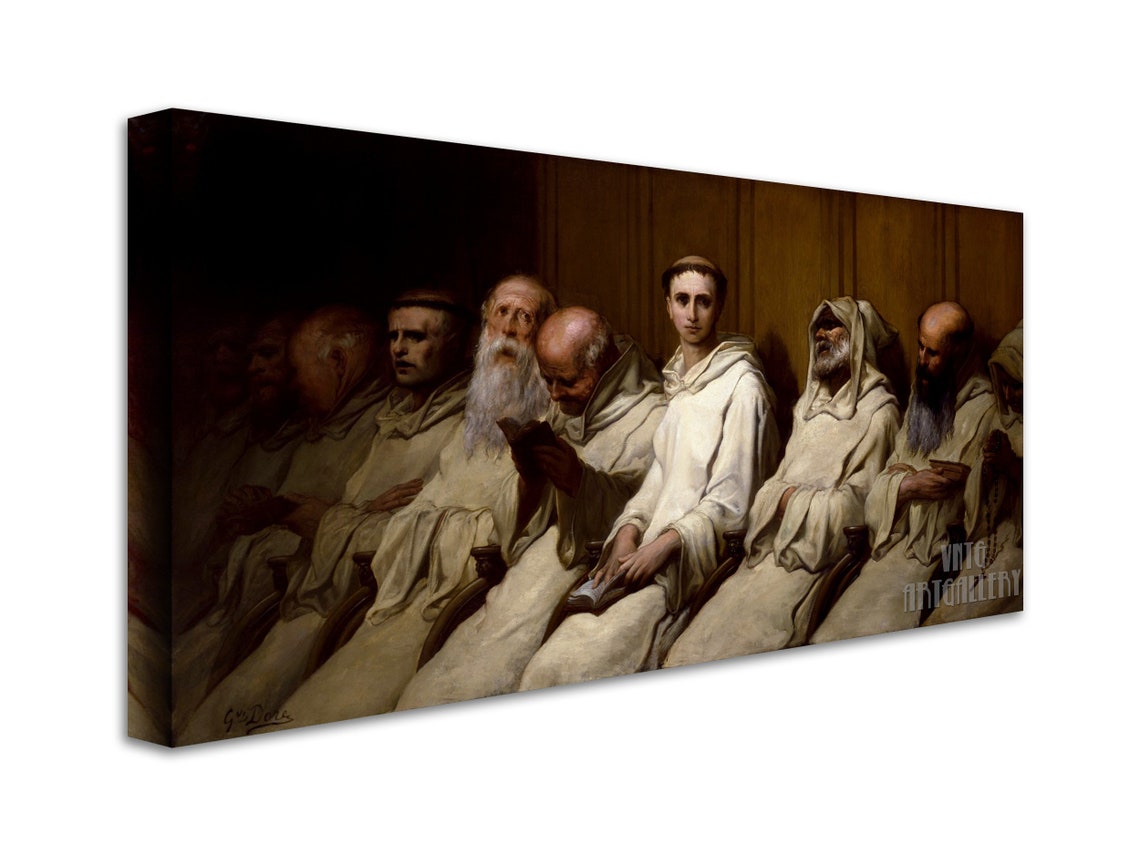 Gustave Doré : the Neophyte First Experience of the Monastery - Etsy