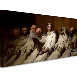 Gustave Doré : the Neophyte, First Experience of the Monastery 1866 ...