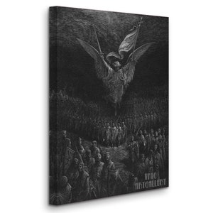 Gustave Doré : an Angel Leading the Crusaders to Jerusalem date Unknown ...