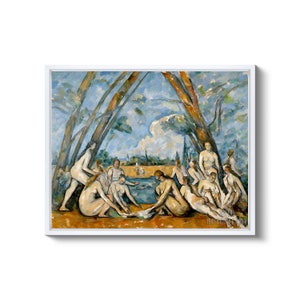 Paul Cézanne : the Large Bathers (1898–1905) Canvas Gallery Wrapped or ...