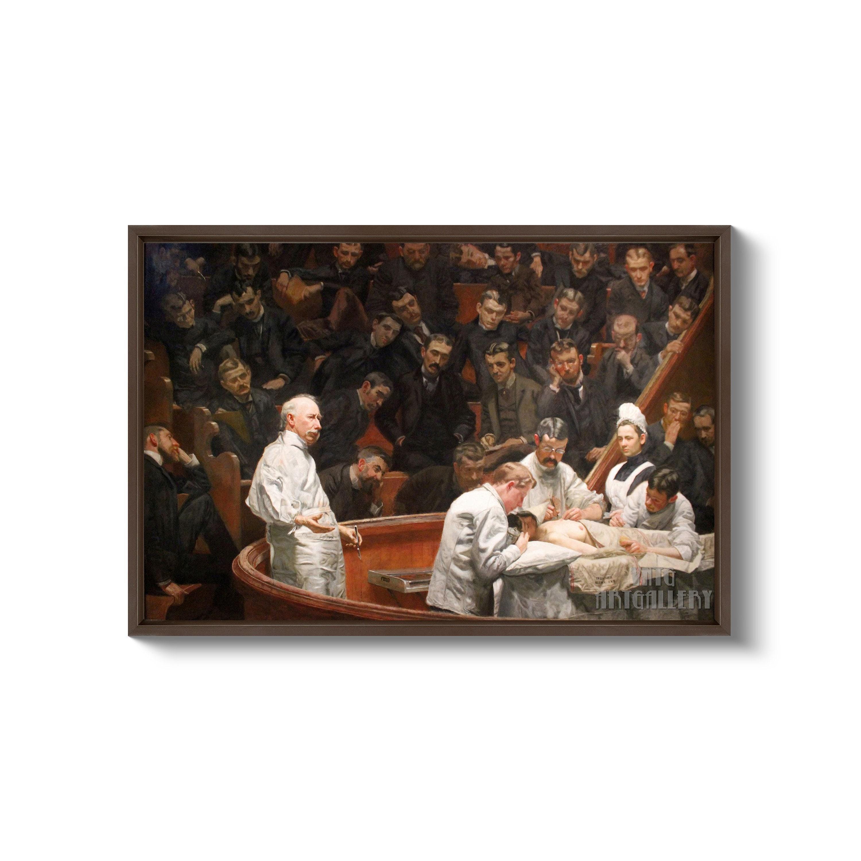 Thomas Eakins : the Agnew Clinic (1889) Canvas Gallery Wrapped or ...