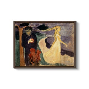 Edvard Munch : Separation (1896) Canvas Gallery Wrapped or Framed ...
