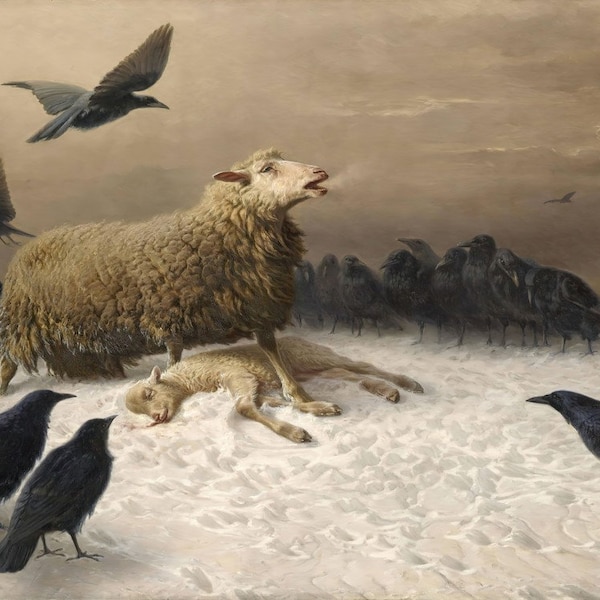 Anguish August Friedrich Schenck - Etsy