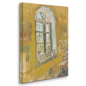 Vincent Van Gogh Window in the Studio (1889) Canvas Gallery Wrapped or ...