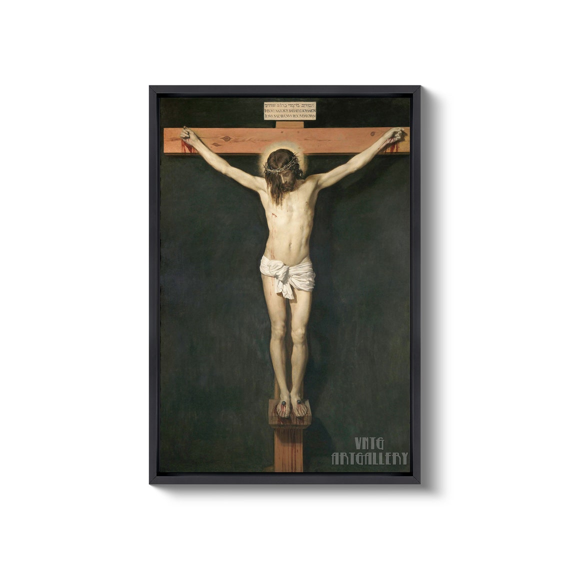 Diego Velázquez : Christ Crucified 1632 Canvas Gallery - Etsy