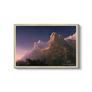 Thomas Cole : Prometheus Bound (1847) Canvas Gallery Wrapped or Framed ...