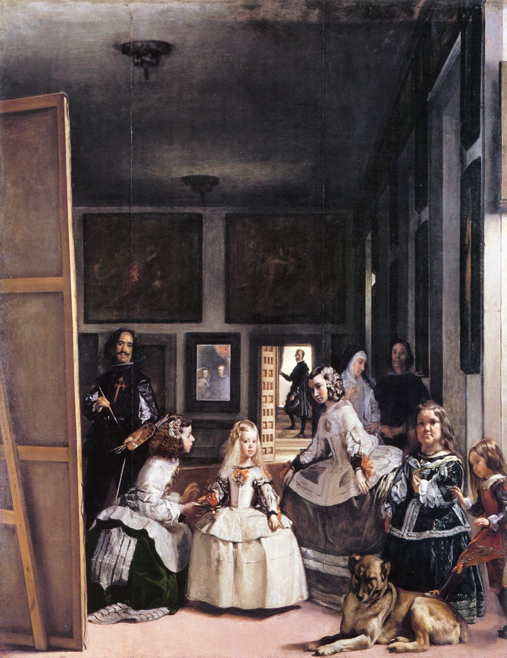 Diego Velázquez: Las Meninas 1656 Canvas Gallery Wrapped | Etsy