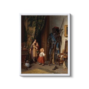 August Friedrich Siegert : Children in the Artist's Studio (1861 ...