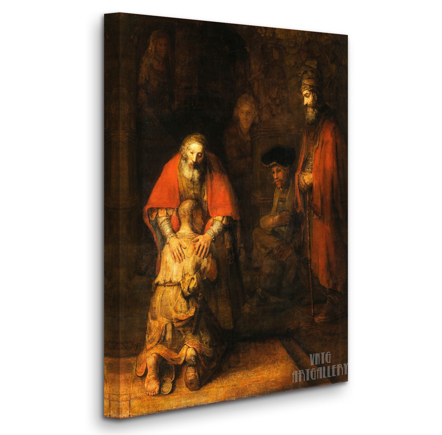 Rembrandt : the Return of the Prodigal Son 1663 Canvas - Etsy