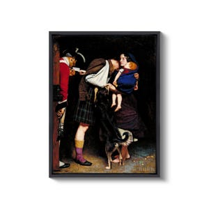 John Everett Millais : the Order of Release (1853) Canvas Gallery ...