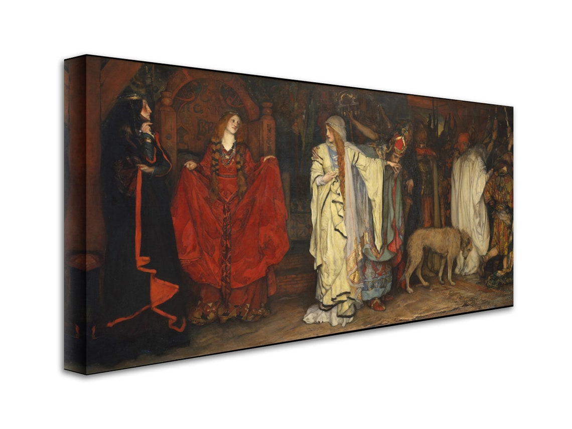 Edwin Austin Abbey : King Lear Act I Scene I 1898 Canvas | Etsy