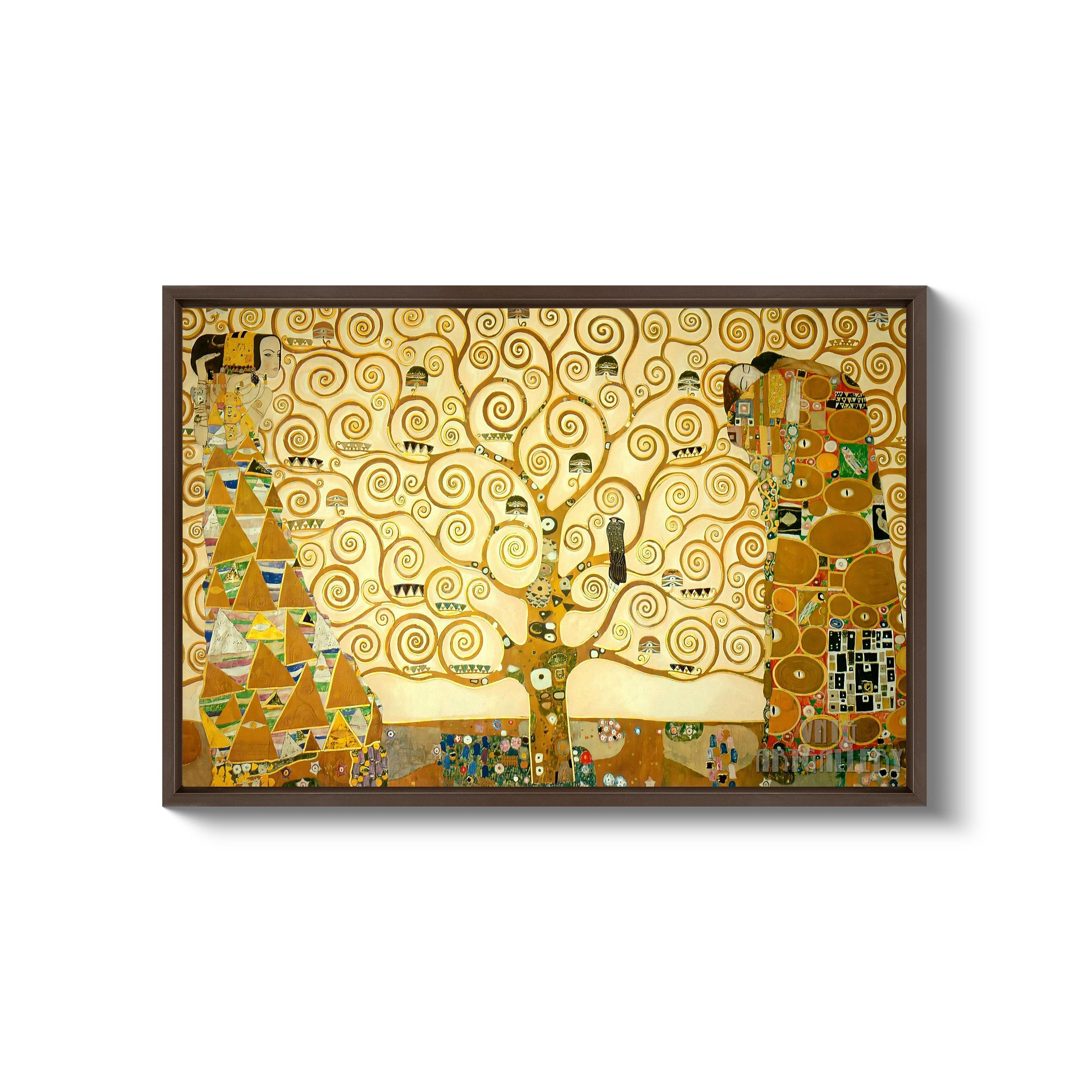 Gustav Klimt : Stoclet Frieze, the Tree of Life (1905) Canvas Gallery ...