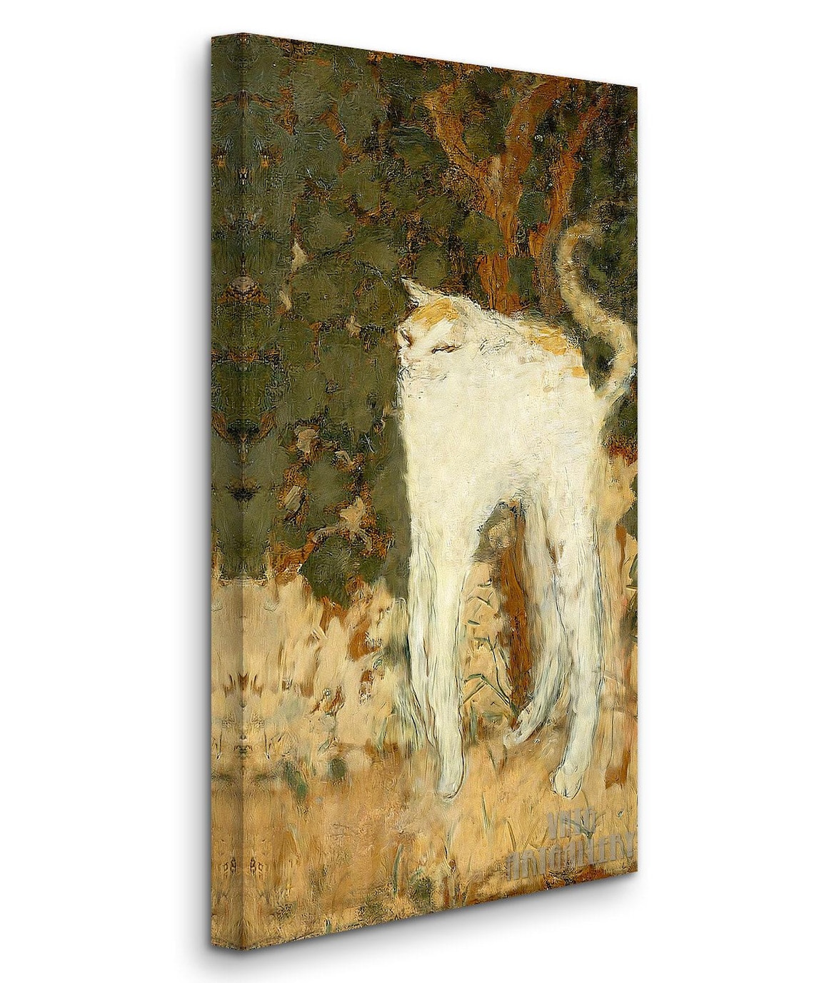 Pierre Bonnard : the White Cat Le Chat Blanc (1894) Canvas Gallery ...