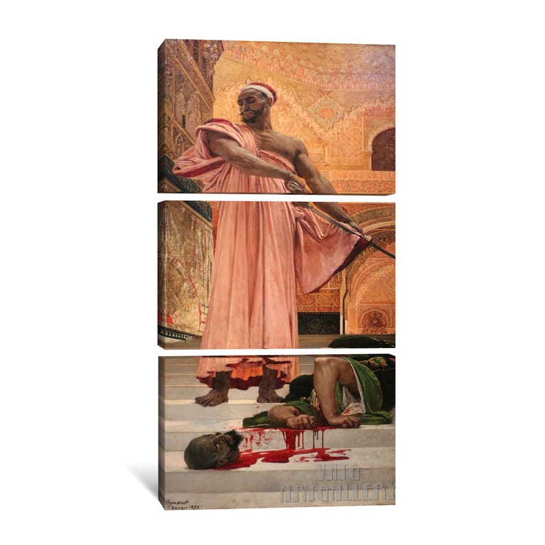 Henri Regnault : Execution Without Trial 1870 Canvas Gallery - Etsy