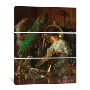 Thomas Frederick Mason Sheard : Polishing Silver (c1900) Gallery ...