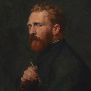 John Russell : Portrait of Vincent Van Gogh (1886) Canvas Gallery ...
