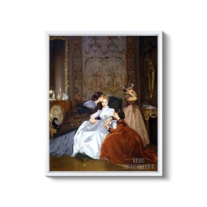 Auguste Toulmouche : La Fiancée Hésitante, the Reluctant Bride (1866 ...