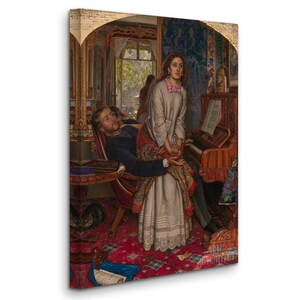 William Holman Hunt : the Awakening Conscience (1853) Canvas Gallery ...