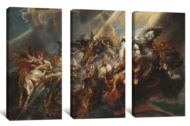 Peter Paul Rubens : the Fall of Phaeton 1604 Canvas Gallery | Etsy
