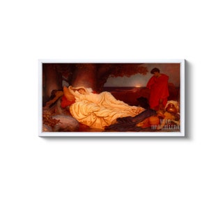 Frederic Leighton : Cymon and Iphigenia 1884 Canvas Gallery Wrapped or ...