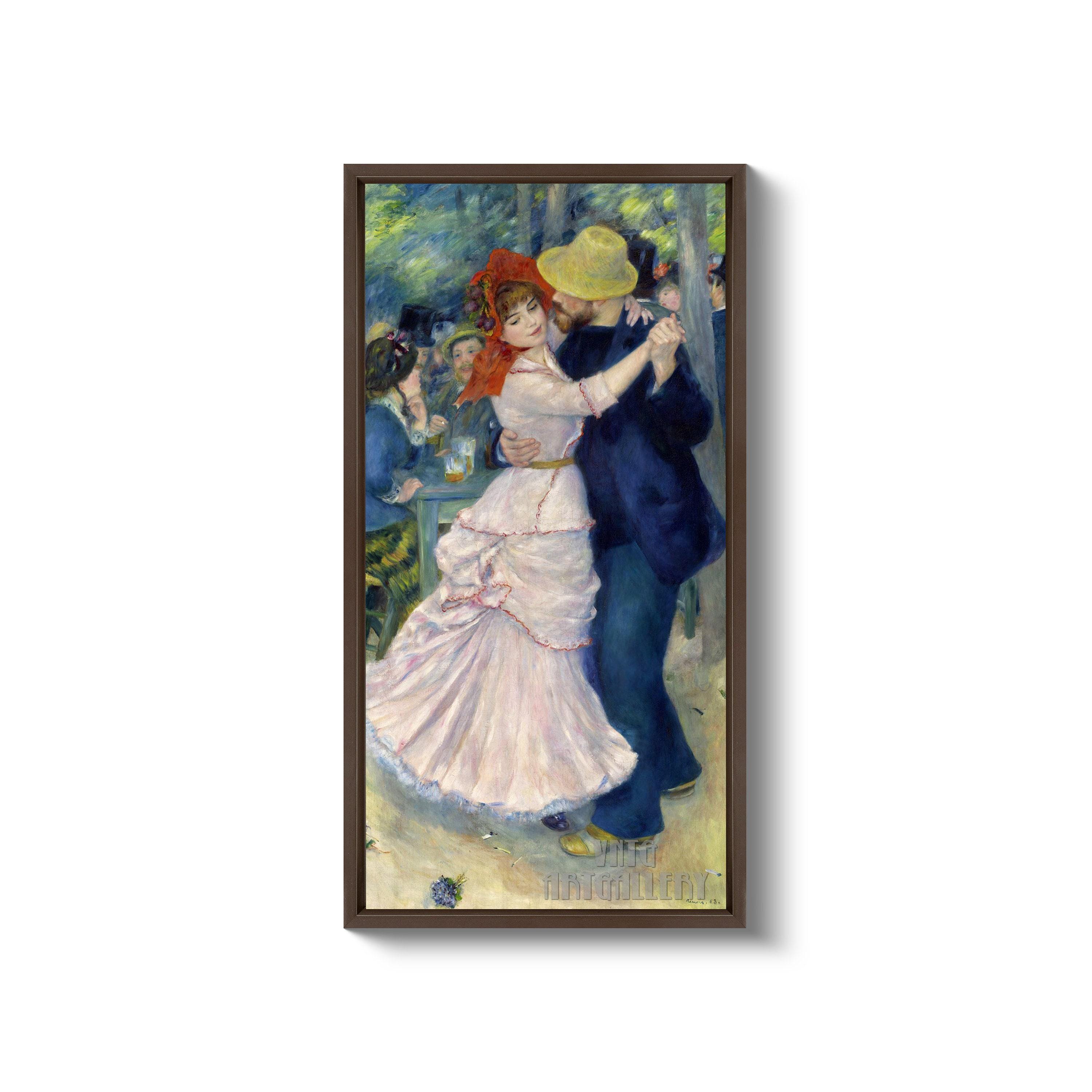 Pierre-auguste Renoir - Suzanne Valadon - Dance at Bougival (1882 ...