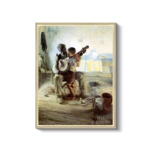 Henry Ossawa Tanner : the Banjo Lesson (1893) Canvas Gallery Wrapped or ...