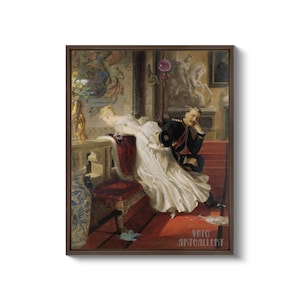 Edward Henry Corbould : Amor Omnia Vincit 19th Century Canvas Gallery ...