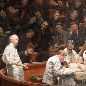 Thomas Eakins : the Agnew Clinic 1889 Canvas Gallery Wrapped or Framed ...