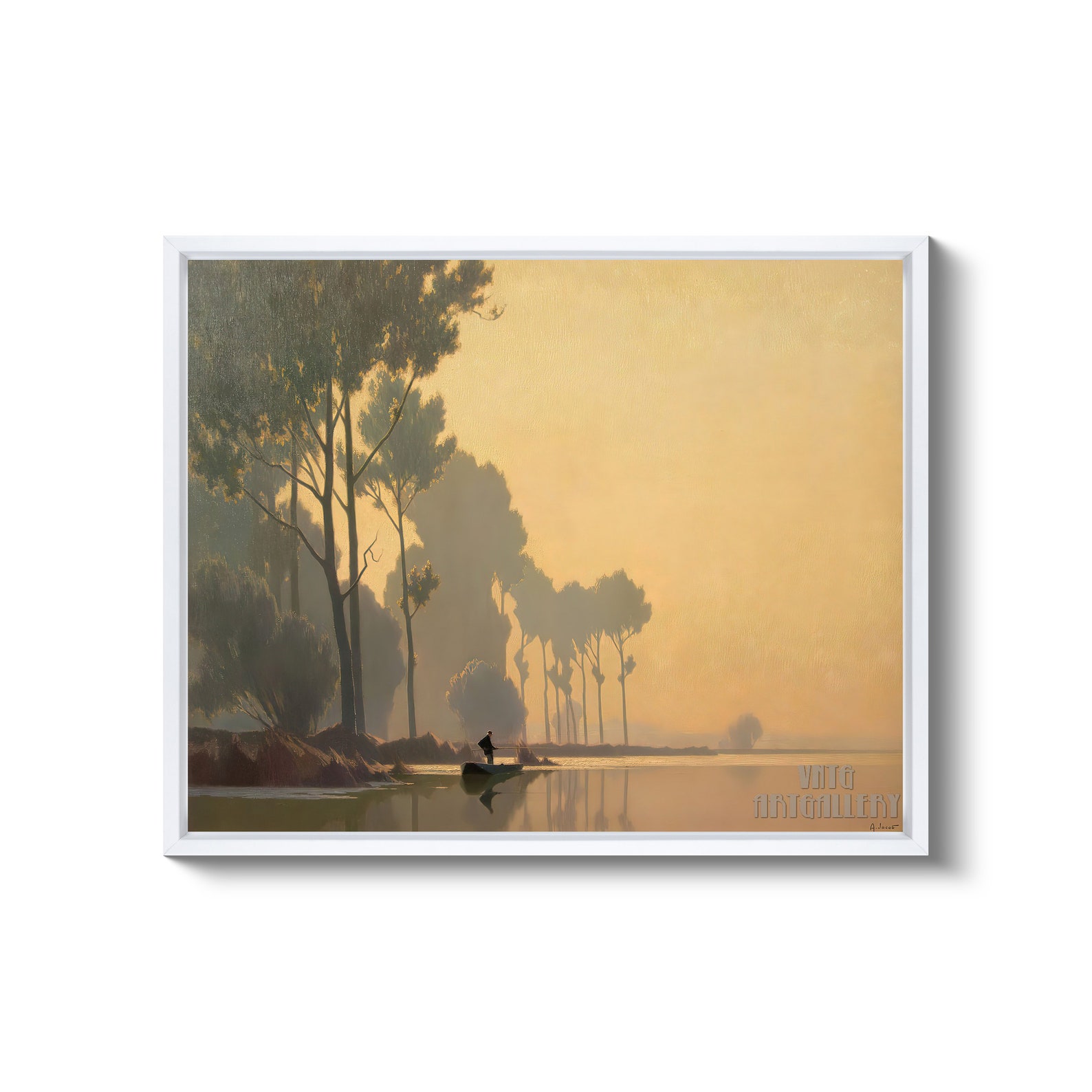 Alexandre Jacob : Early Morning 1876-1972 Canvas Gallery - Etsy