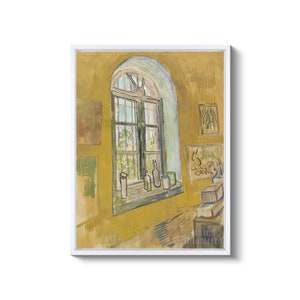 Vincent Van Gogh Window in the Studio 1889 Canvas Gallery Wrapped or ...