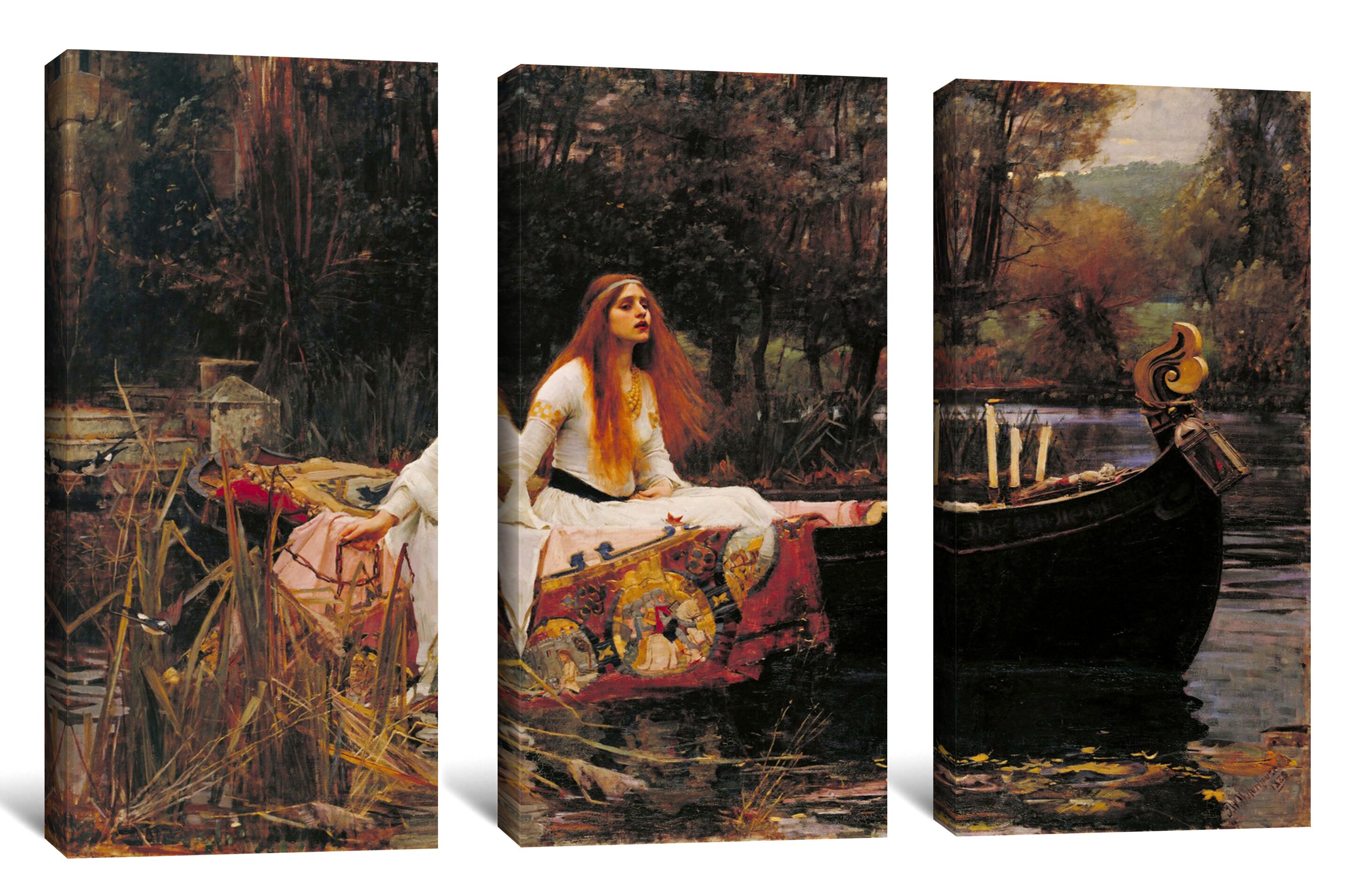 John William Waterhouse : the Lady of Shalott 1888 Canvas | Etsy Australia