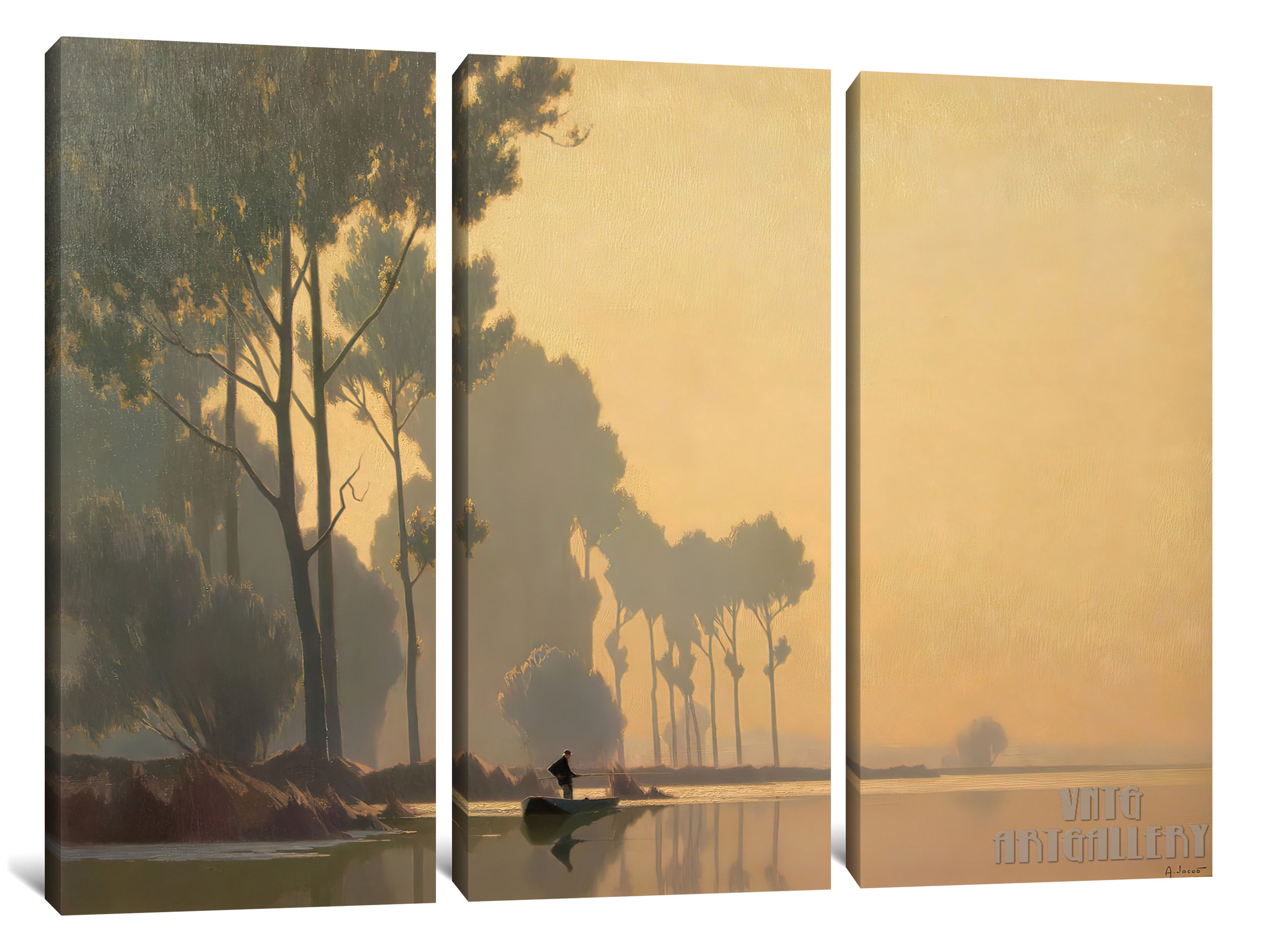 Alexandre Jacob : Early Morning 1876-1972 Canvas Gallery - Etsy